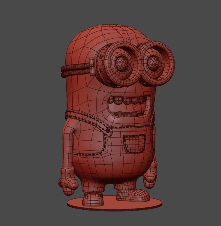 Rigged Minion 3D model 3D model | CGTrader