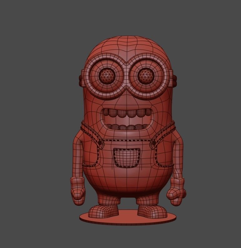 Rigged Minion 3D model 3D model | CGTrader