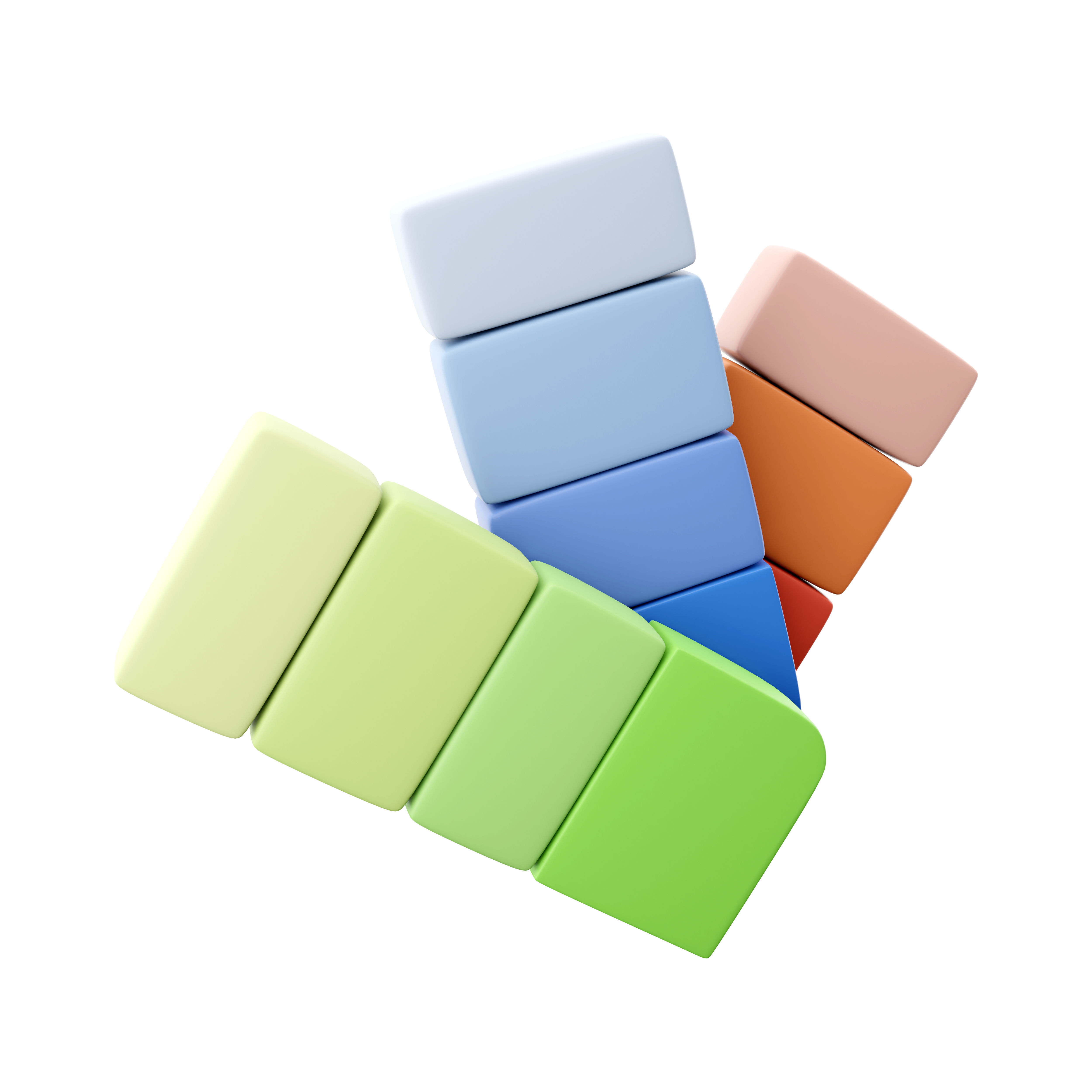 3d Palette flat cartoon icon 3D model | CGTrader