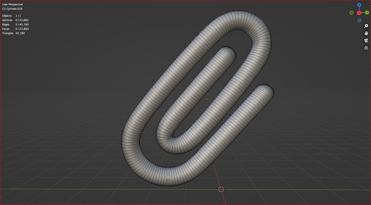 3d paper clip cartoon icon 3D model | CGTrader