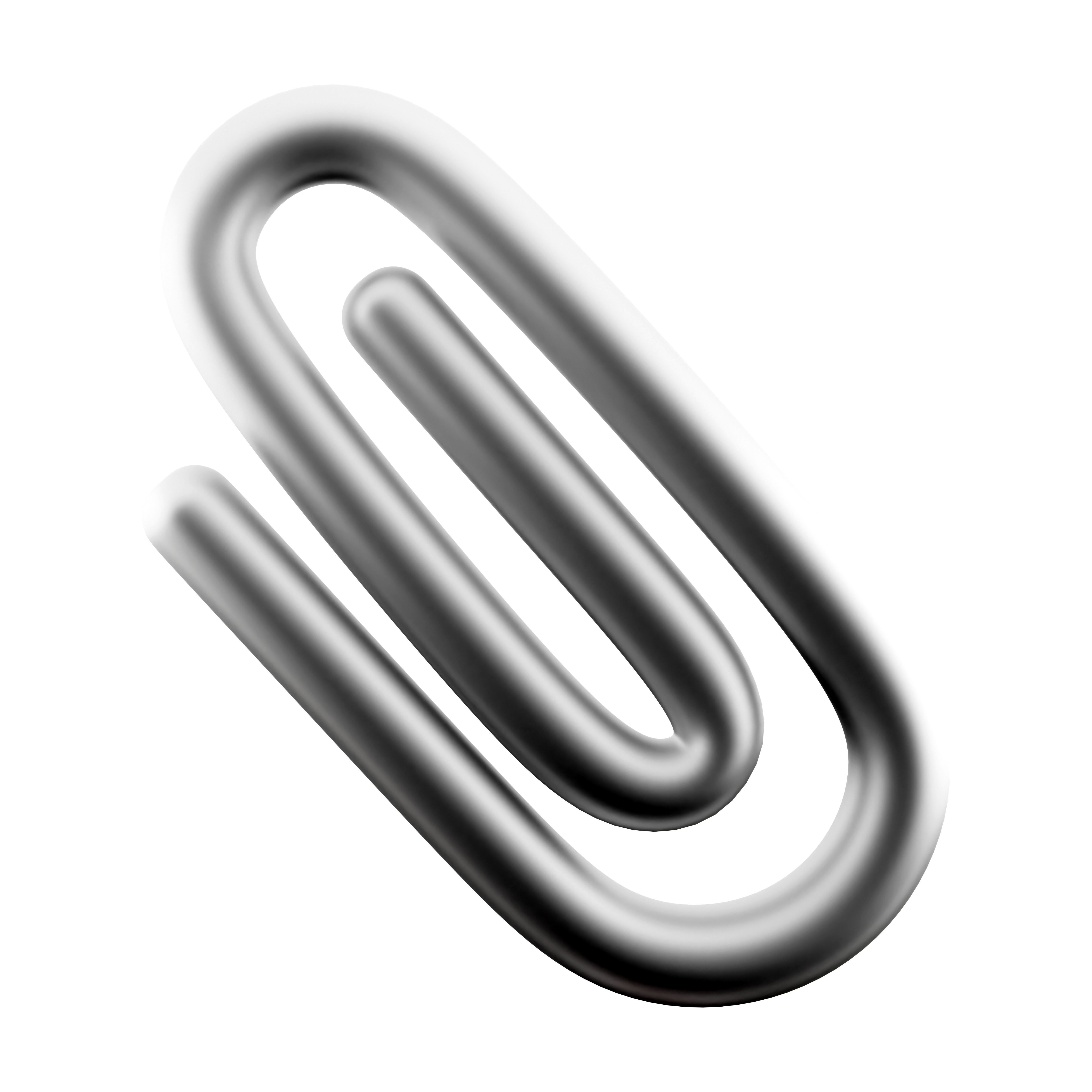 3d paper clip cartoon icon 3D model | CGTrader