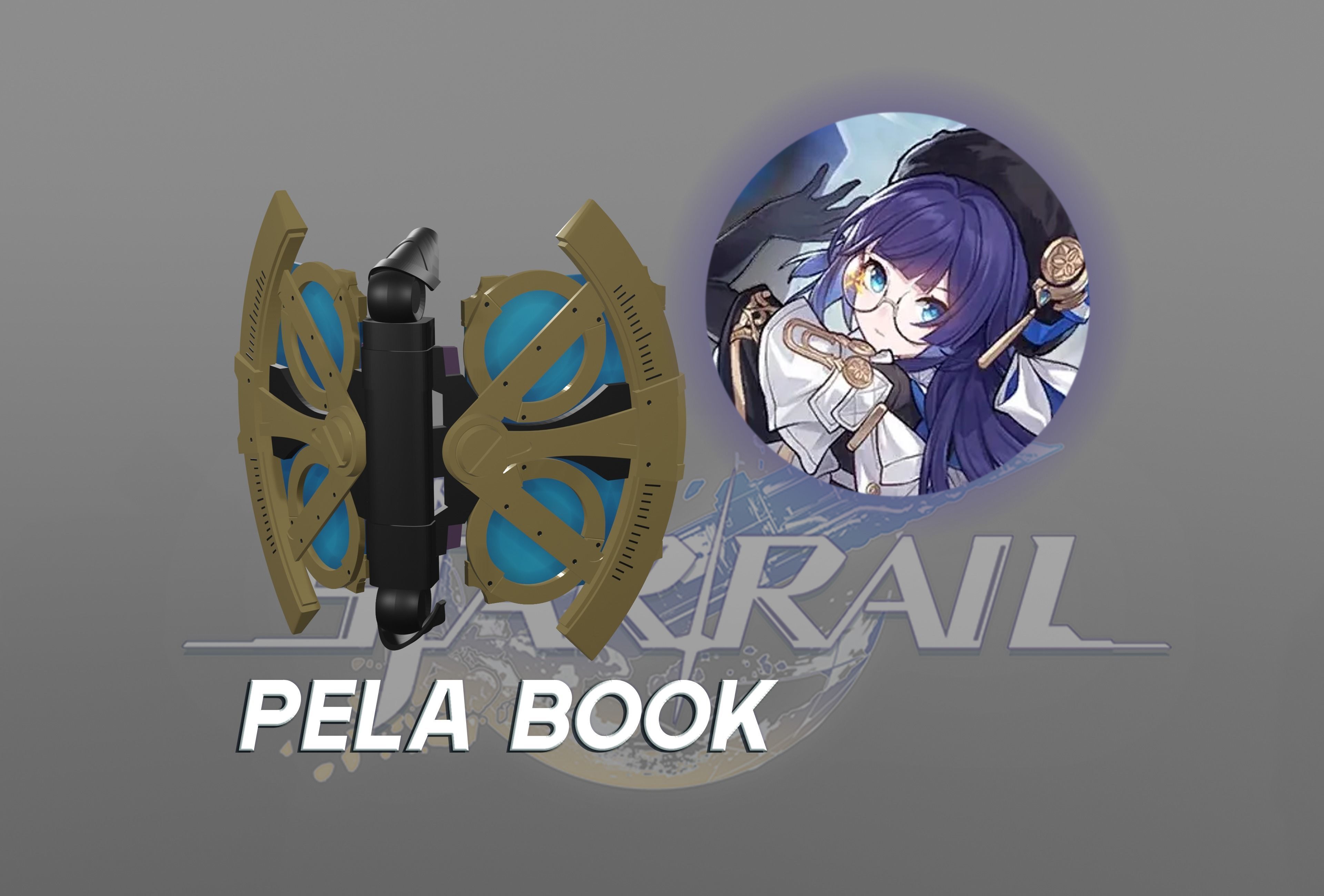 HONKAI STAR RAIL - PELA BOOK 3D model 3D printable | CGTrader
