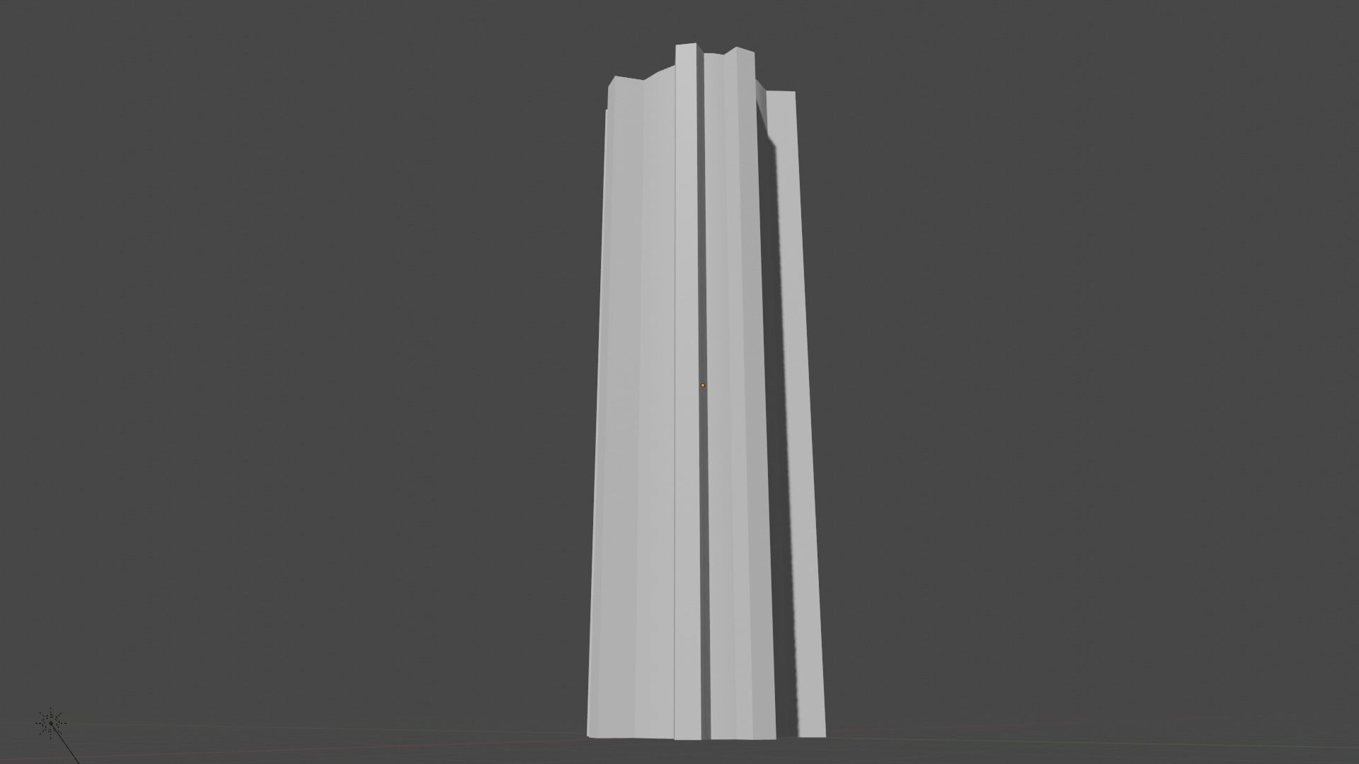 3D model Simple Abstract Column VR / AR / low-poly | CGTrader