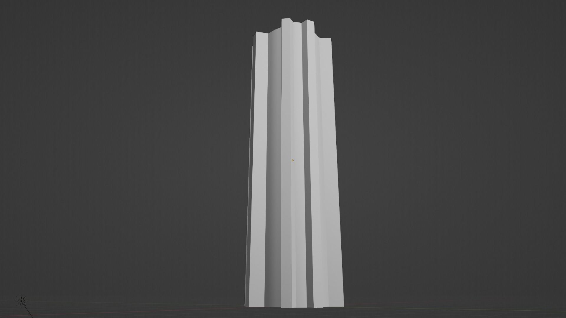 3D model Simple Abstract Column VR / AR / low-poly | CGTrader