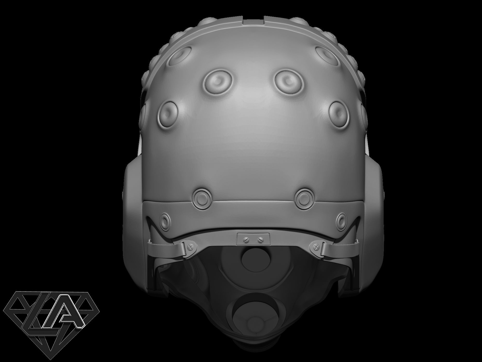 Combine custom helmet 3D model 3D printable | CGTrader