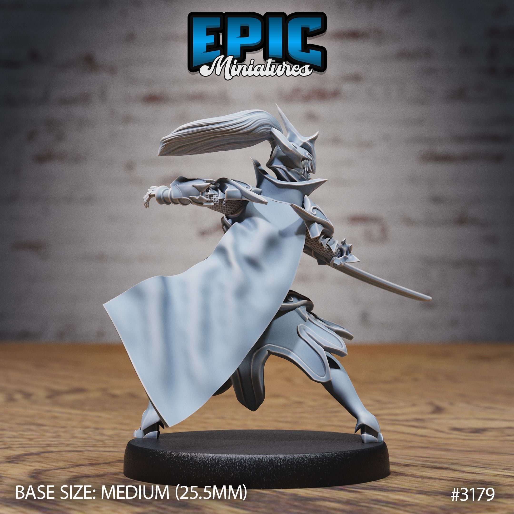 Hunters Guild Female Knight Set - DnD Tabletop Miniature 3D model 3D ...