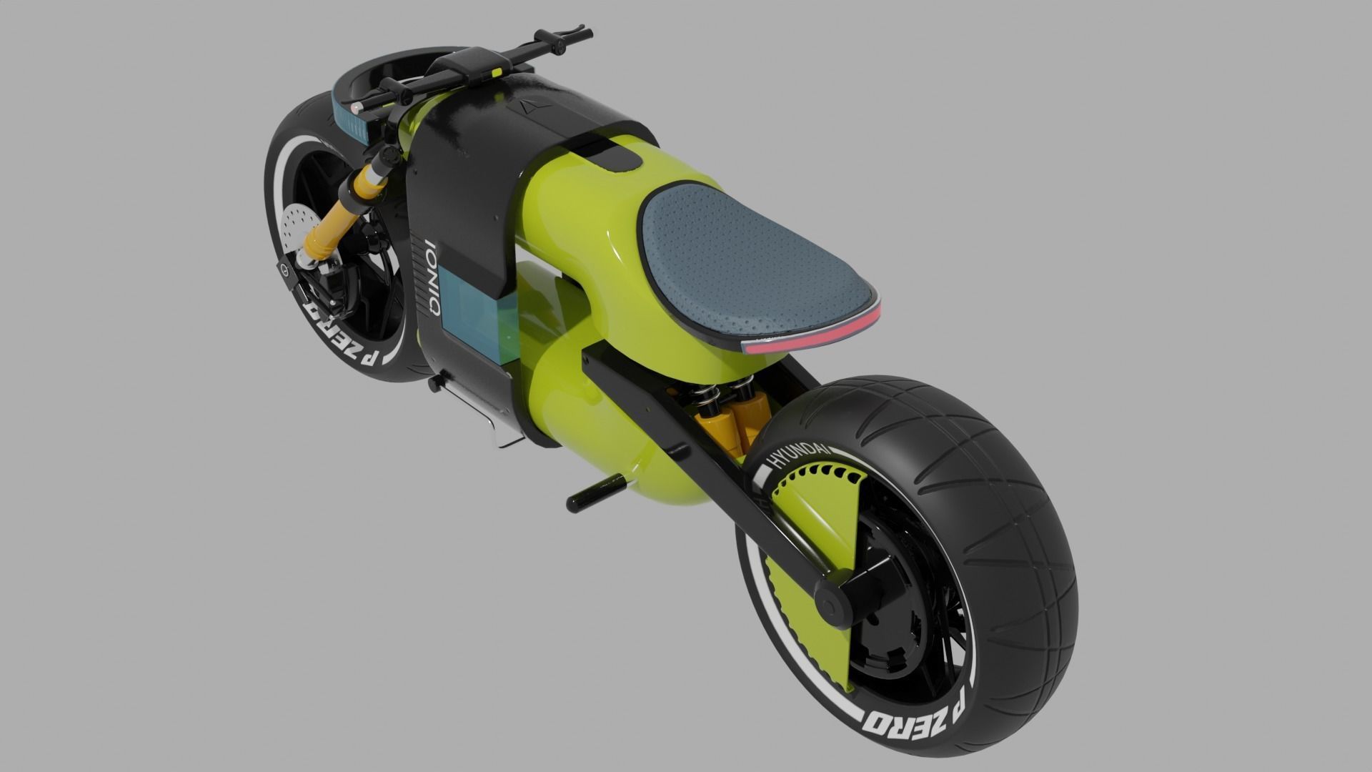 3D model HYUNDAI BIKE VR / AR / low-poly | CGTrader