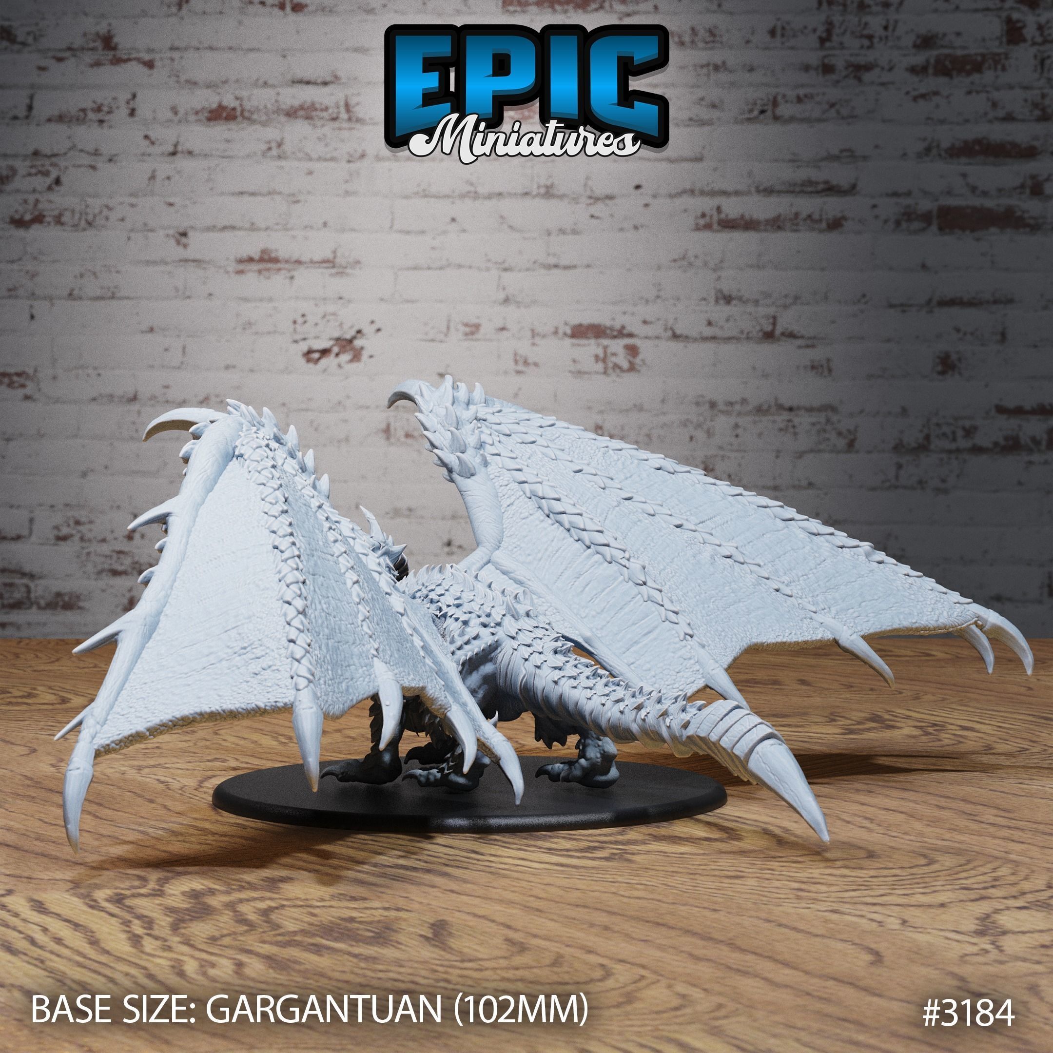 Calamity Dragon Set - DnD Tabletop Miniature 3D Model 3D model 3D ...