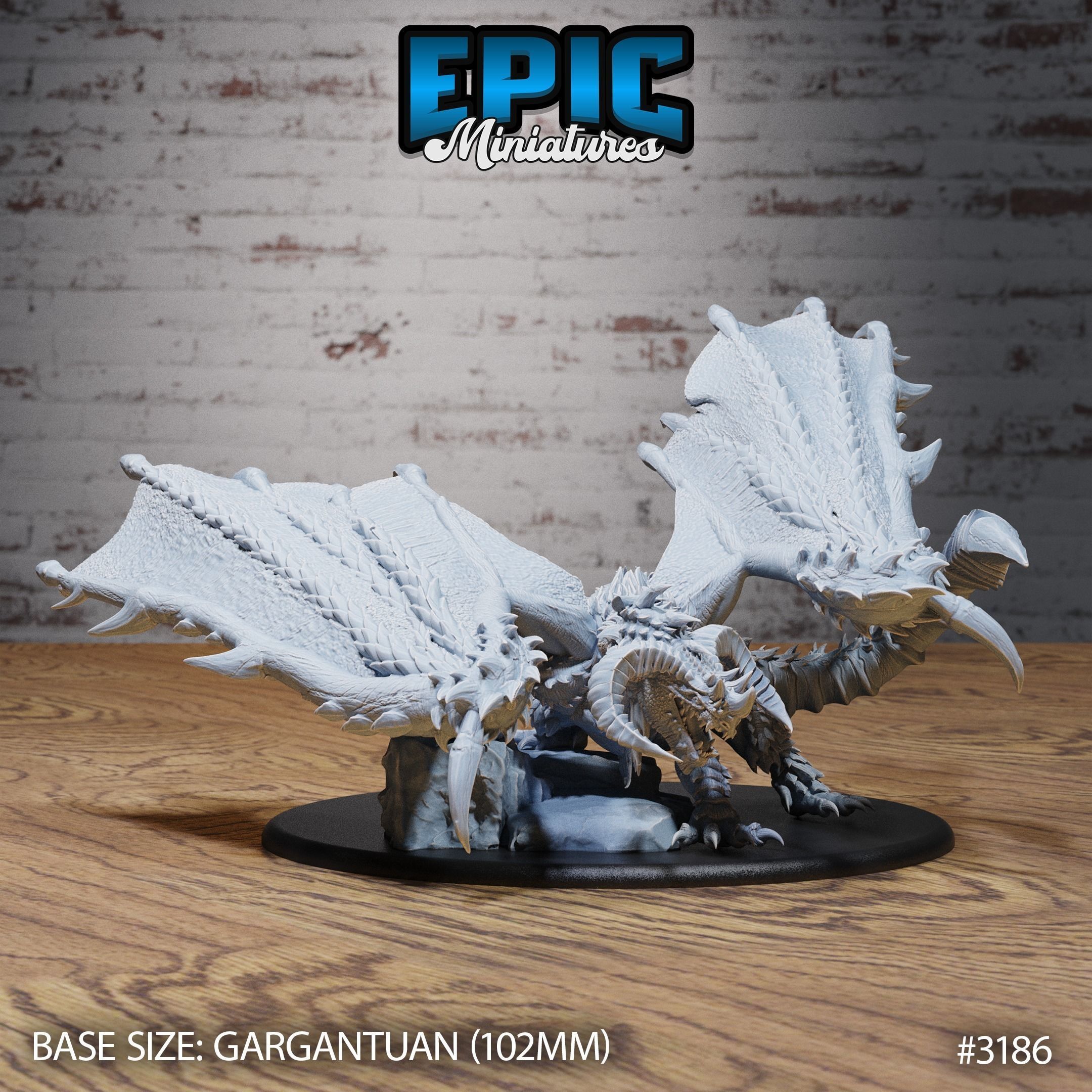 Calamity Dragon Set - DnD Tabletop Miniature 3D Model 3D model 3D ...