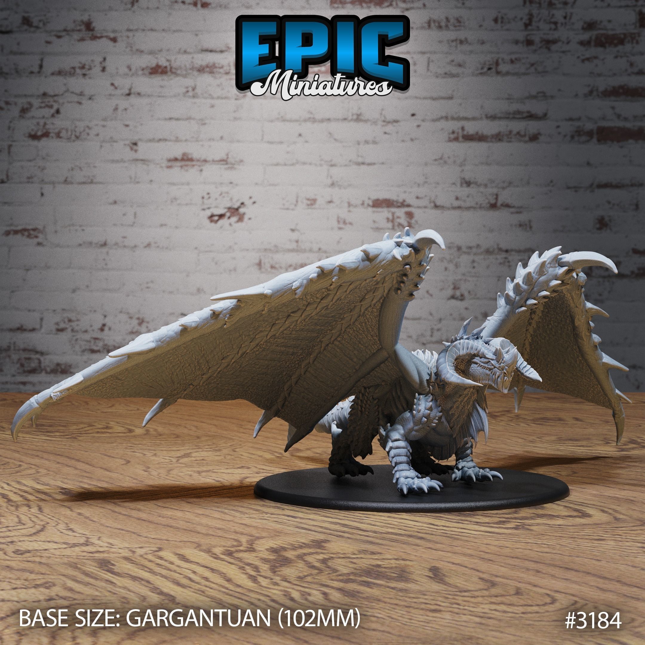 Calamity Dragon Set - DnD Tabletop Miniature 3D Model 3D model 3D ...