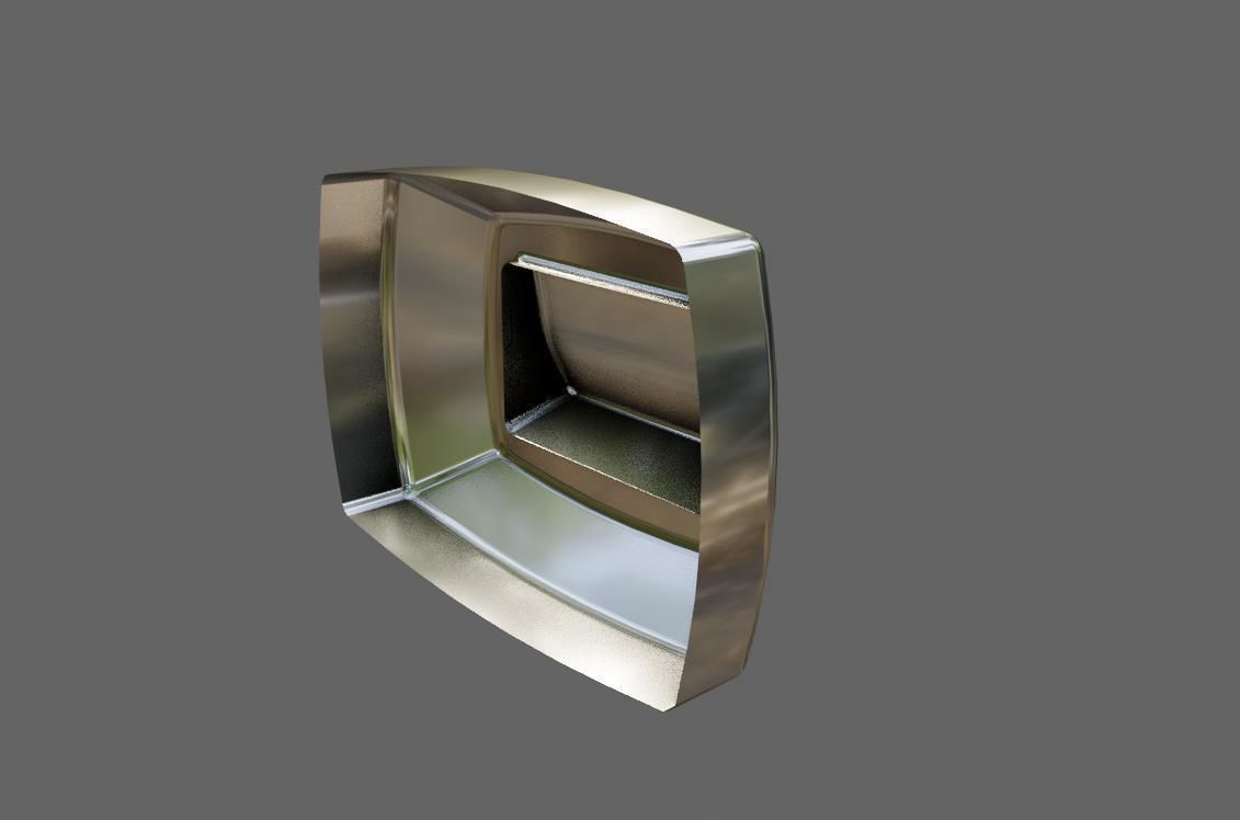 3D model Toilet Flush Valve - Valvula de Descarga VR / AR / low-poly ...