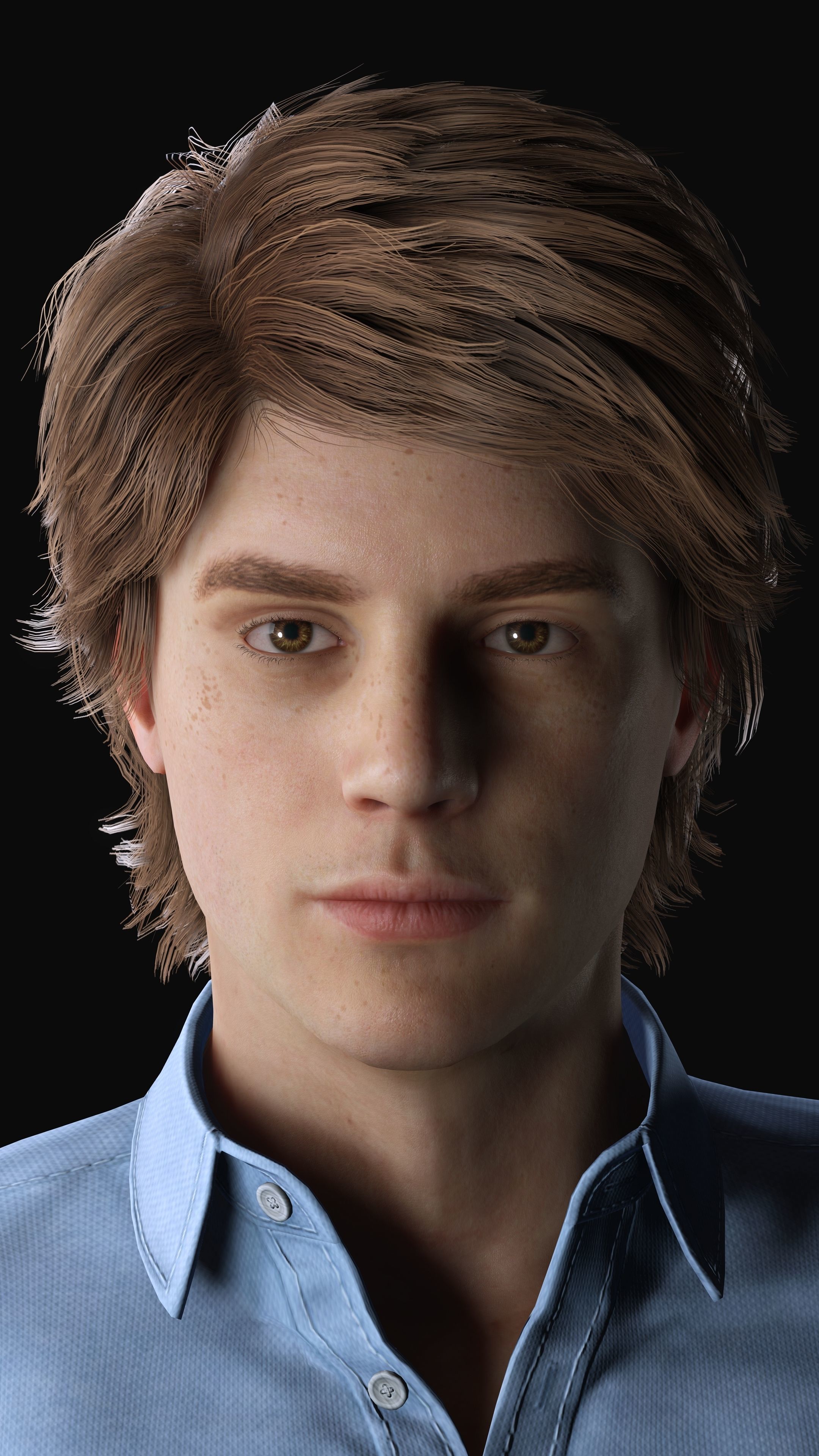 Matt Free High-Poly 3D model free VR / AR / low-poly 3D model animated ...