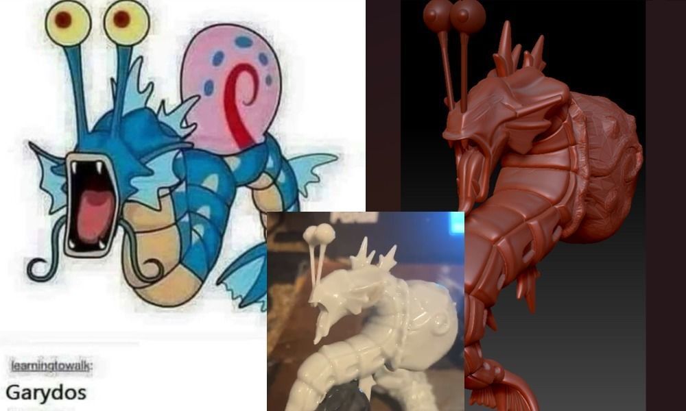 Garydos - The Ultimate Meme Mashup 3D Model STL File 3D model 3D ...