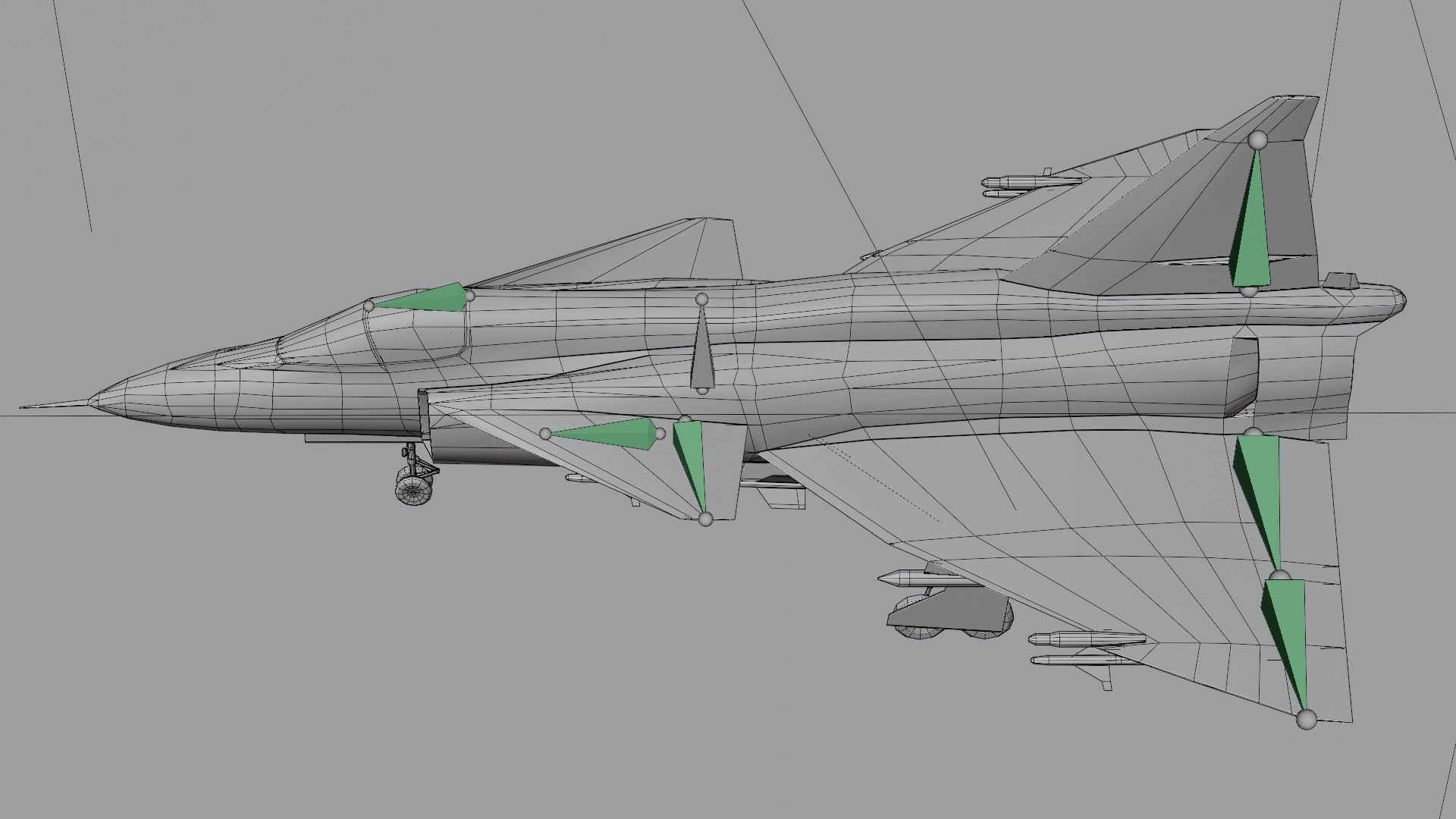 3D model Saab JAS-37 Viggen VR / AR / low-poly | CGTrader
