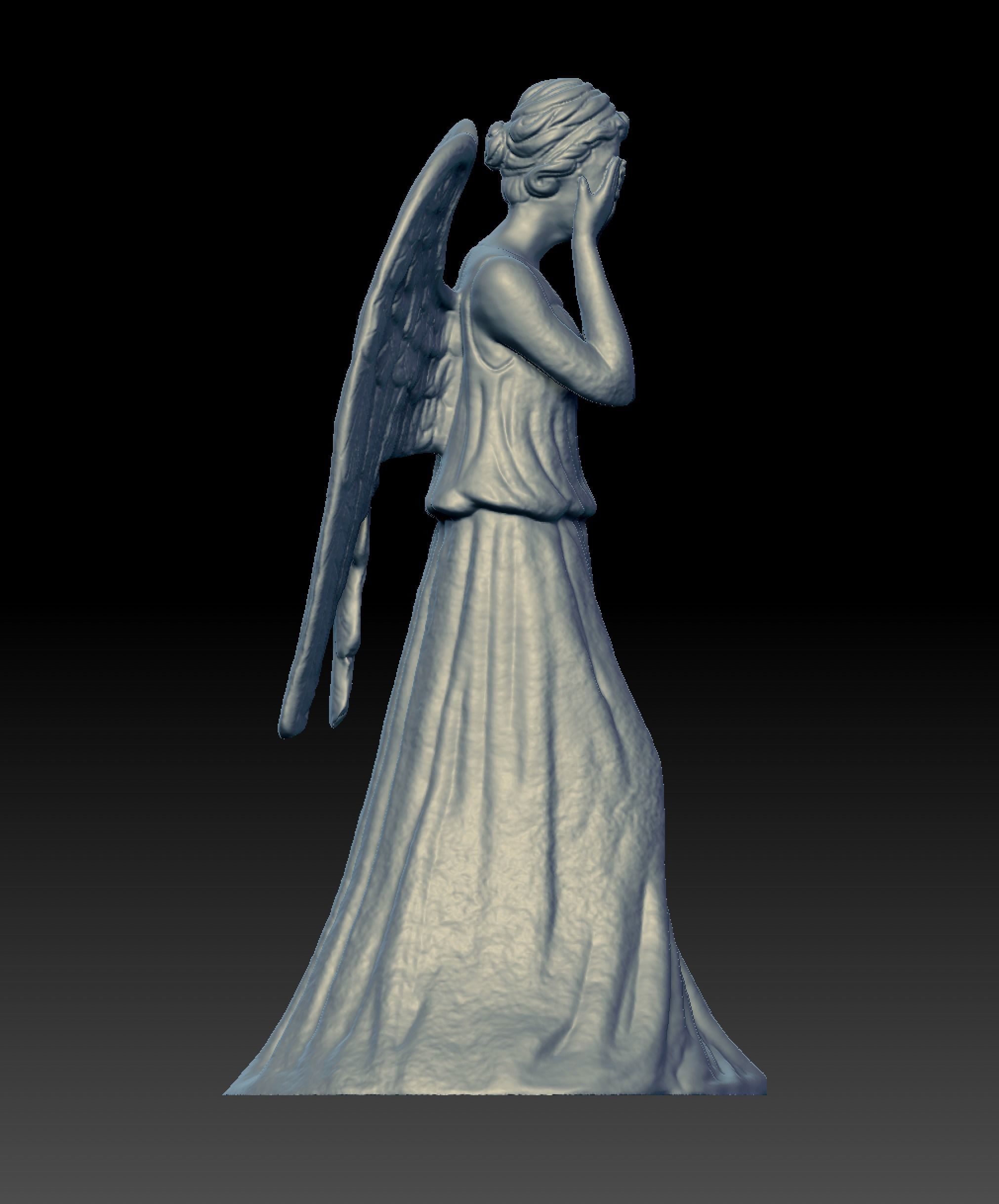 Weeping Angel 3d Scan 3D model 3D printable | CGTrader