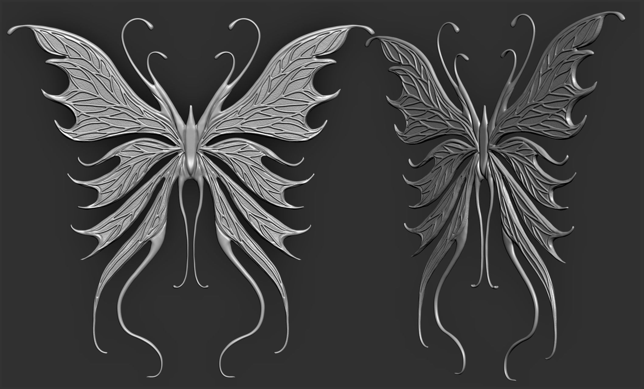 Fairy Wings 3D model | CGTrader