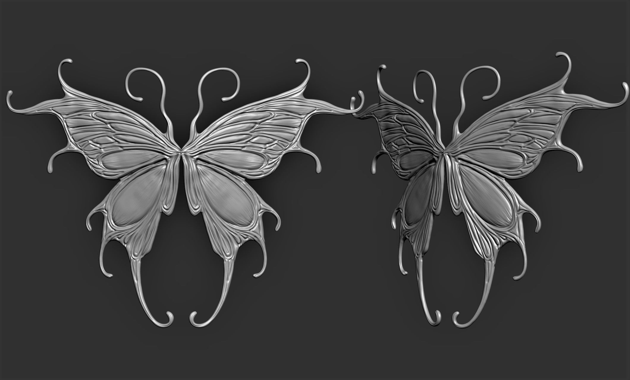 Fairy Wings 3D model | CGTrader