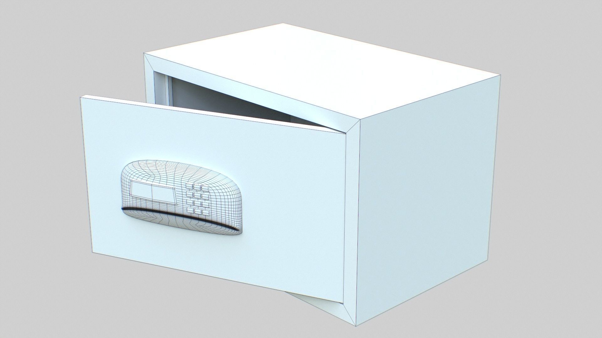 3D model Safety Locker VR / AR / low-poly | CGTrader