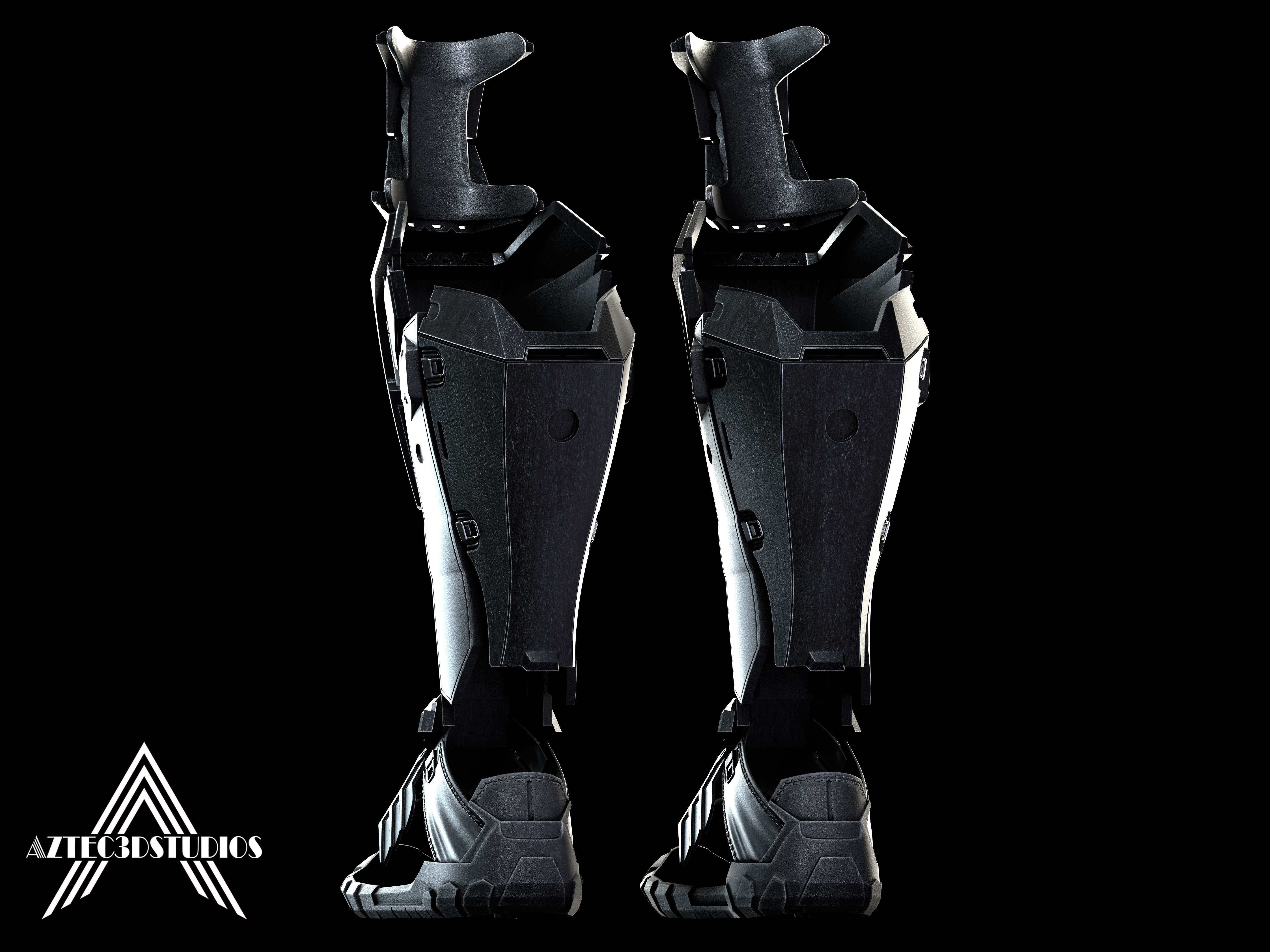 Gotham Knights Batman Shin Armor Wearable for 3D Printing 3D model 3D ...
