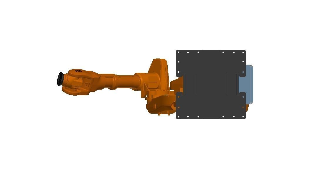 ABB IRB 6640 Robot 3D model rigged | CGTrader