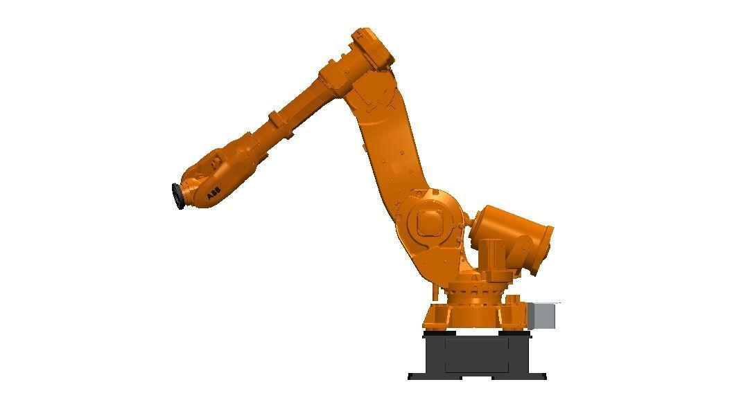 ABB IRB 6640 Robot 3D model rigged | CGTrader