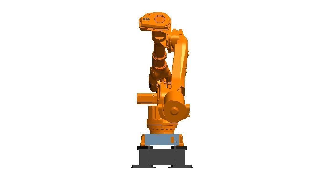 ABB IRB 6640 Robot 3D model rigged | CGTrader