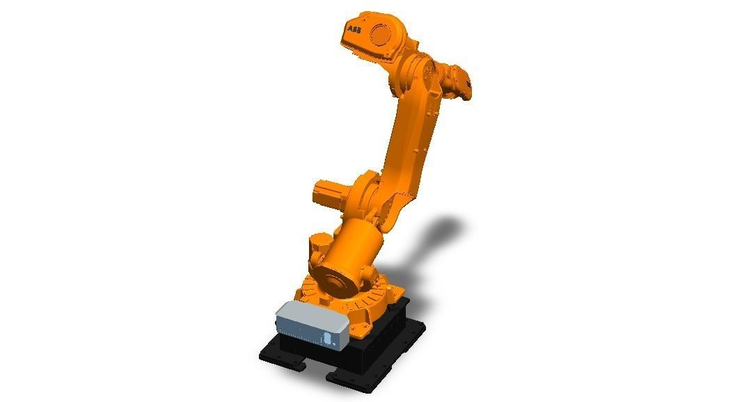 ABB IRB 6640 Robot 3D model rigged | CGTrader