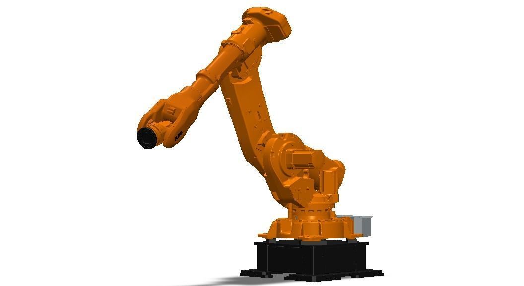 ABB IRB 6640 Robot 3D model rigged | CGTrader