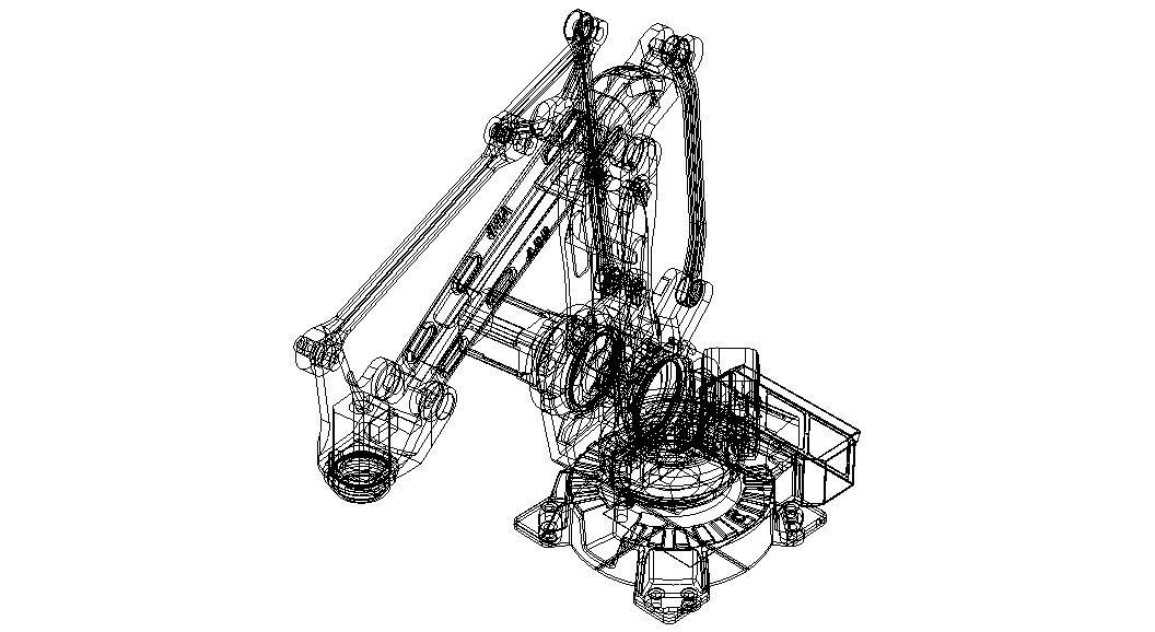 ABB Palletizer Robot IRB 460 3D model rigged | CGTrader