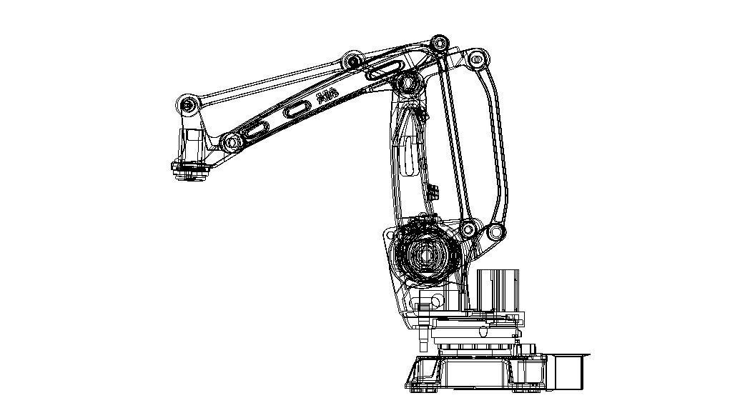 ABB Palletizer Robot IRB 460 3D model rigged | CGTrader