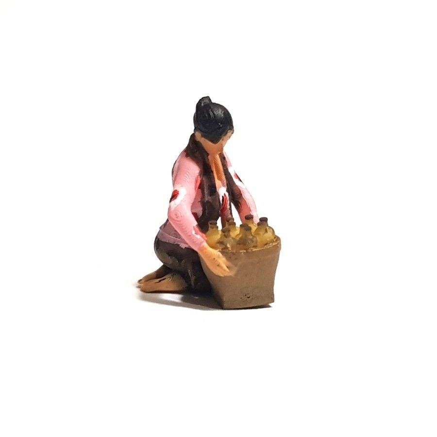 Figure Mbok Jamu Serving 1-64 Scale 3D model 3D printable | CGTrader