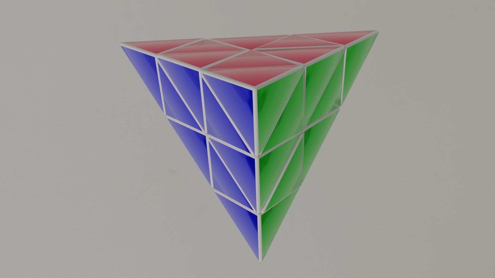 3D model Pyramid cube VR / AR / low-poly | CGTrader