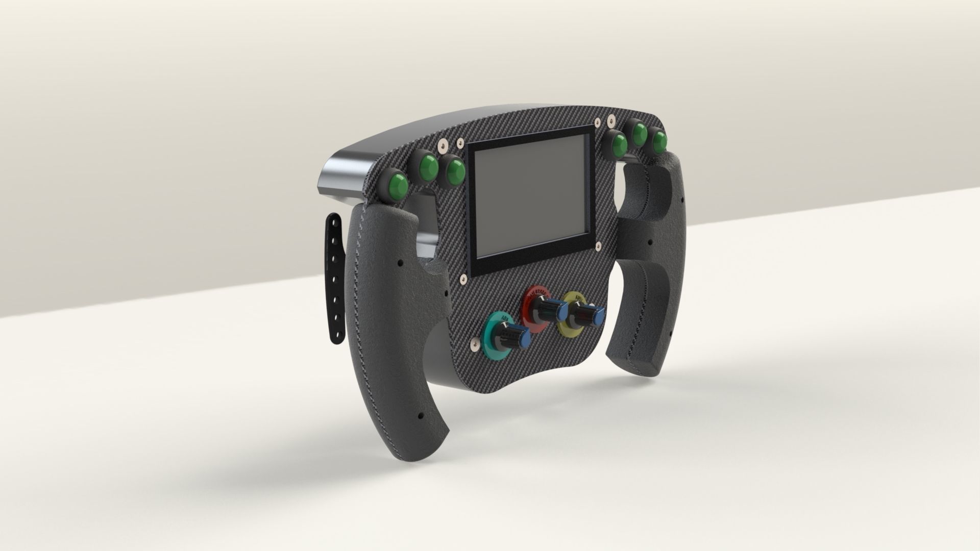F1 Steering Wheel Design for Similation 3D model 3D printable | CGTrader
