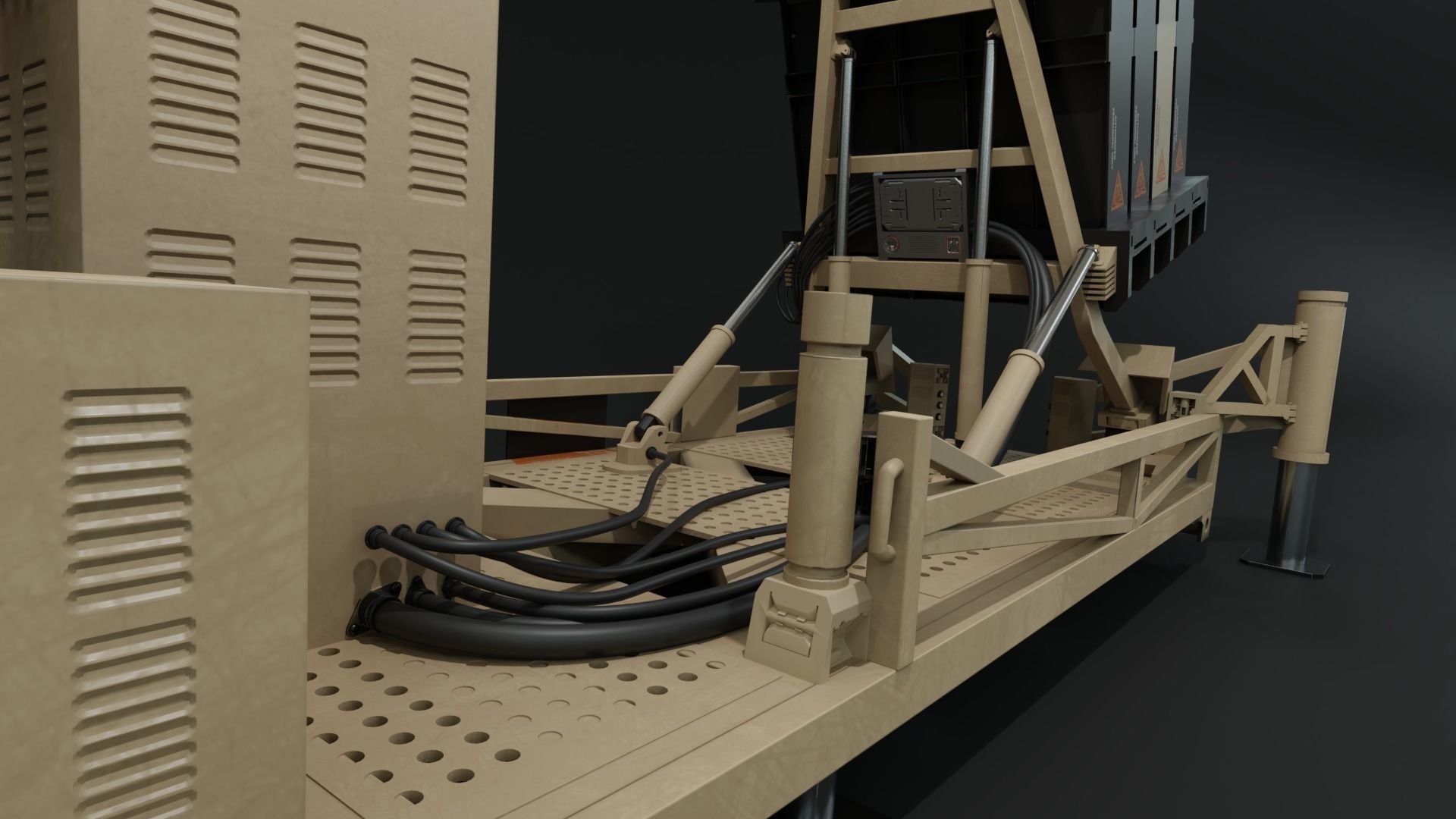 3D model Iron Dome - Air Defense System VR / AR / low-poly | CGTrader