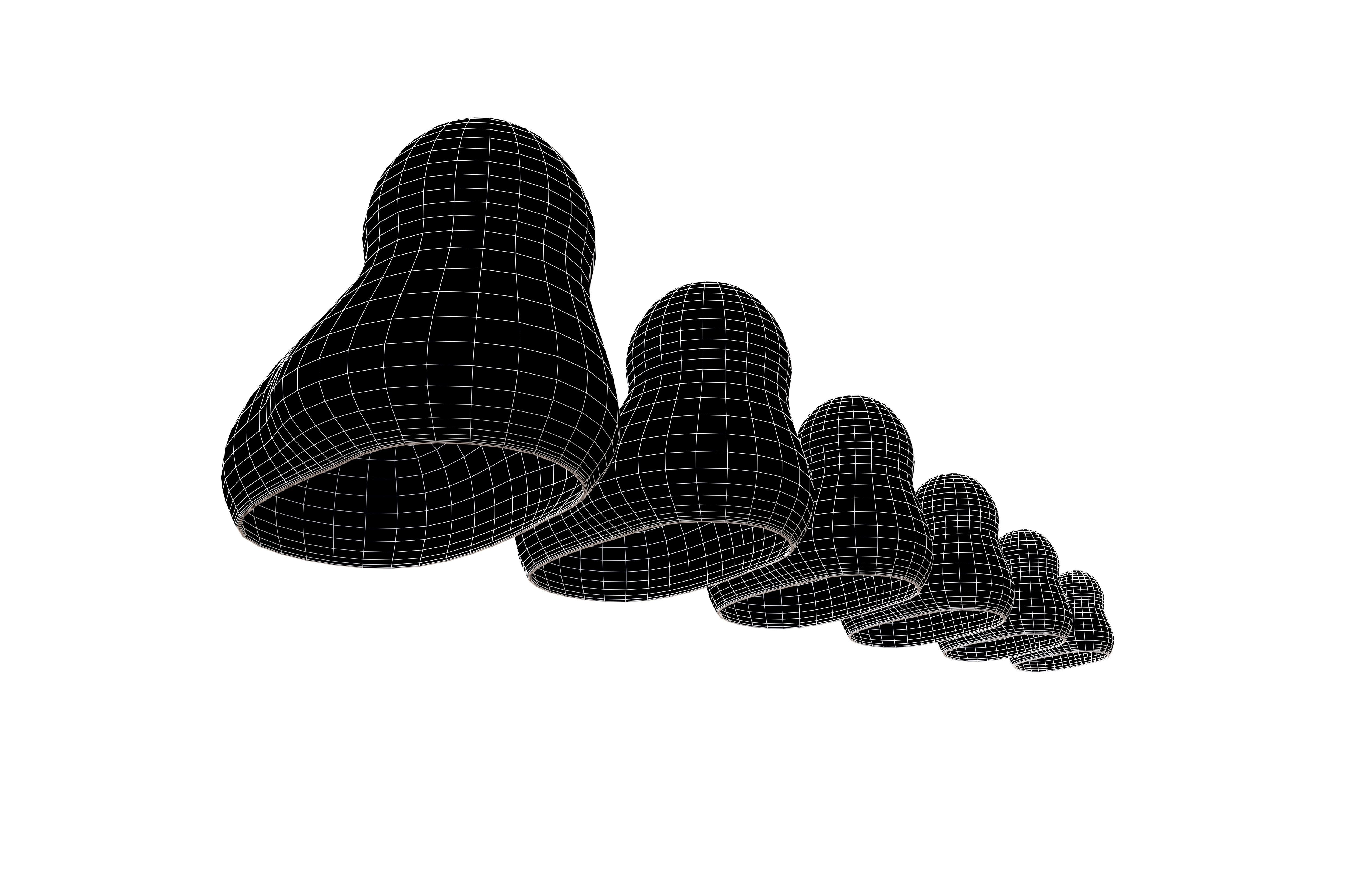 3D model Matryoshka Duck Decoration V1 001 VR / AR / low-poly | CGTrader