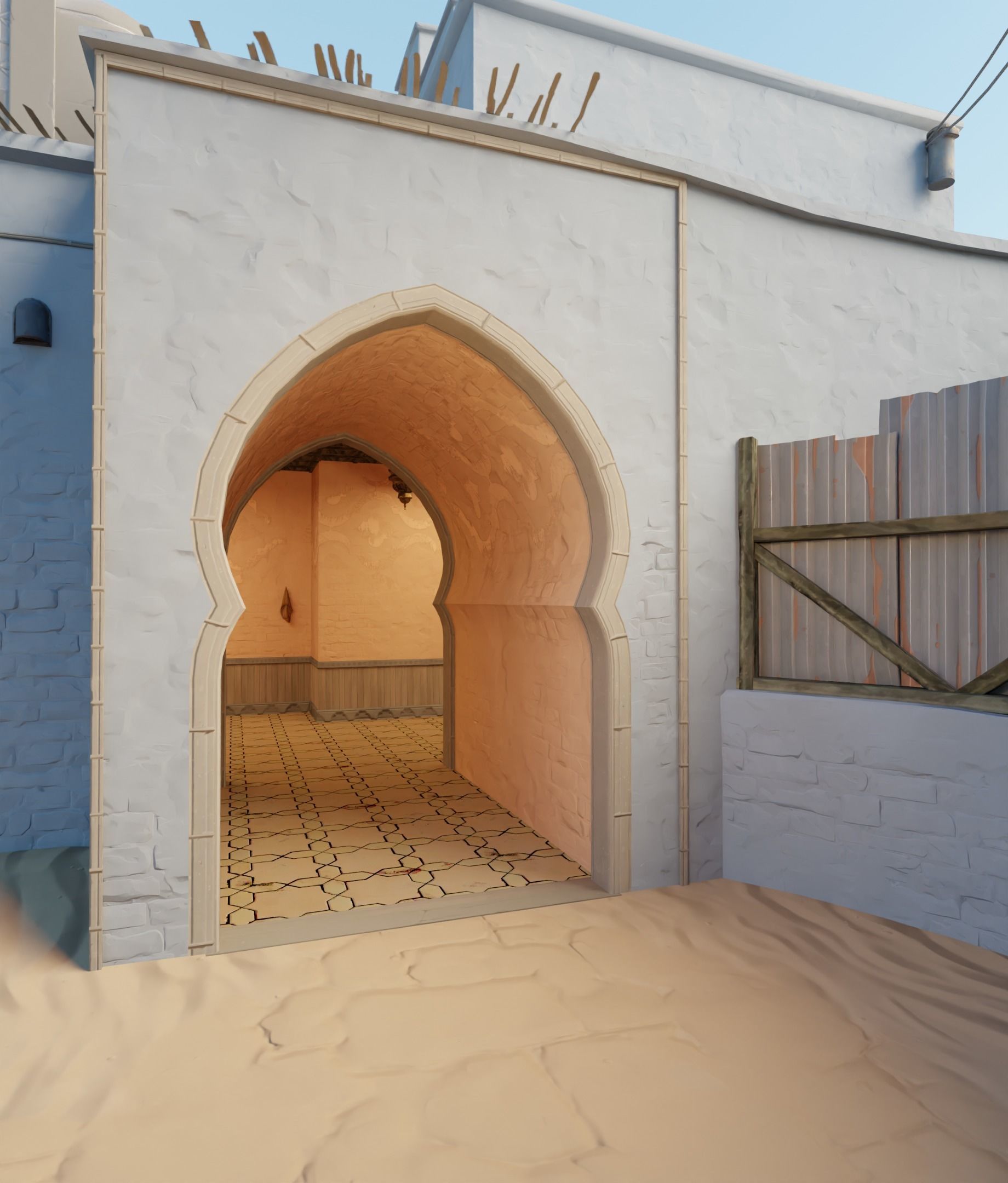 3D model Valorant Bind B Map VR / AR / low-poly | CGTrader