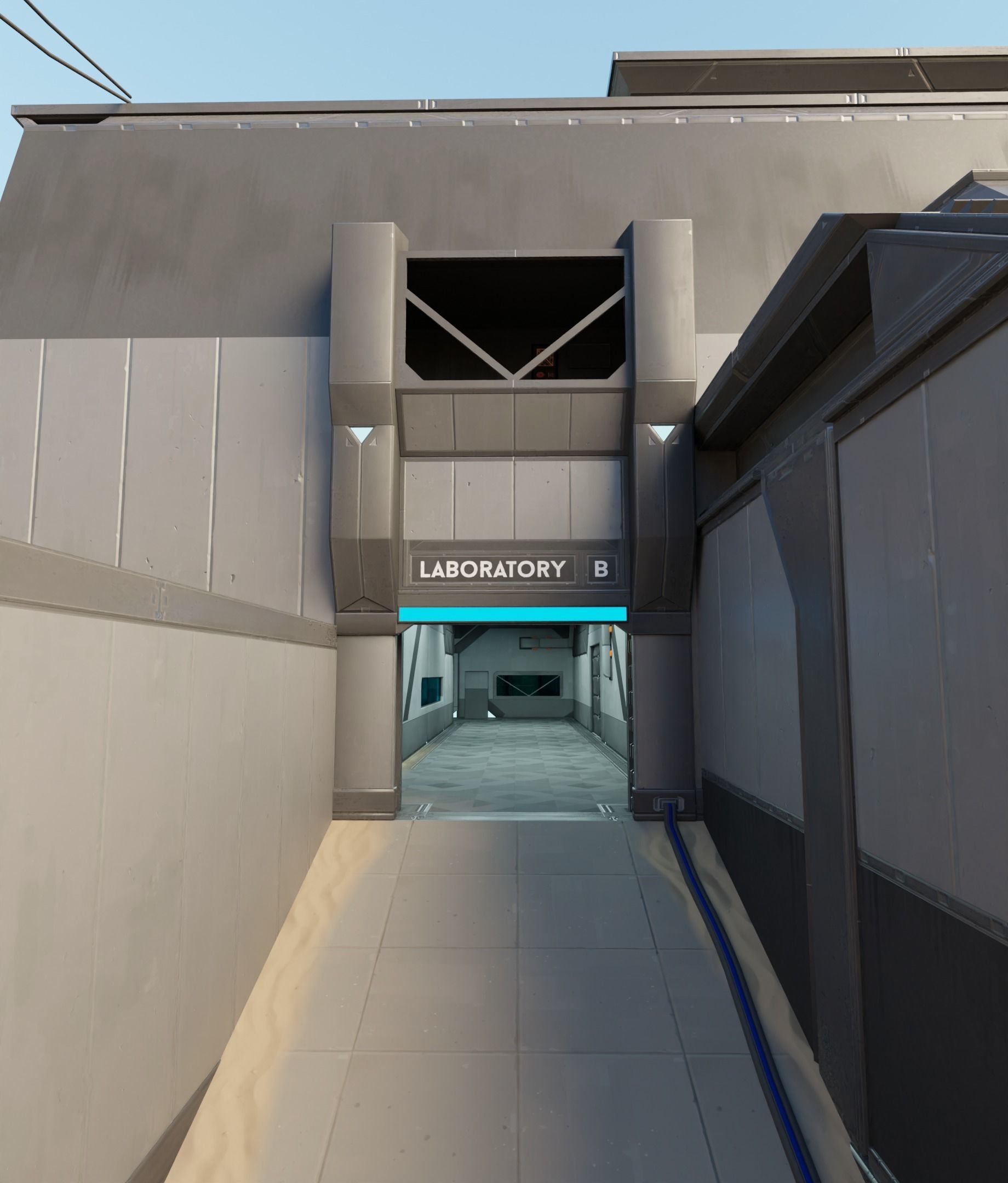 3D model Valorant Bind B Map VR / AR / low-poly | CGTrader