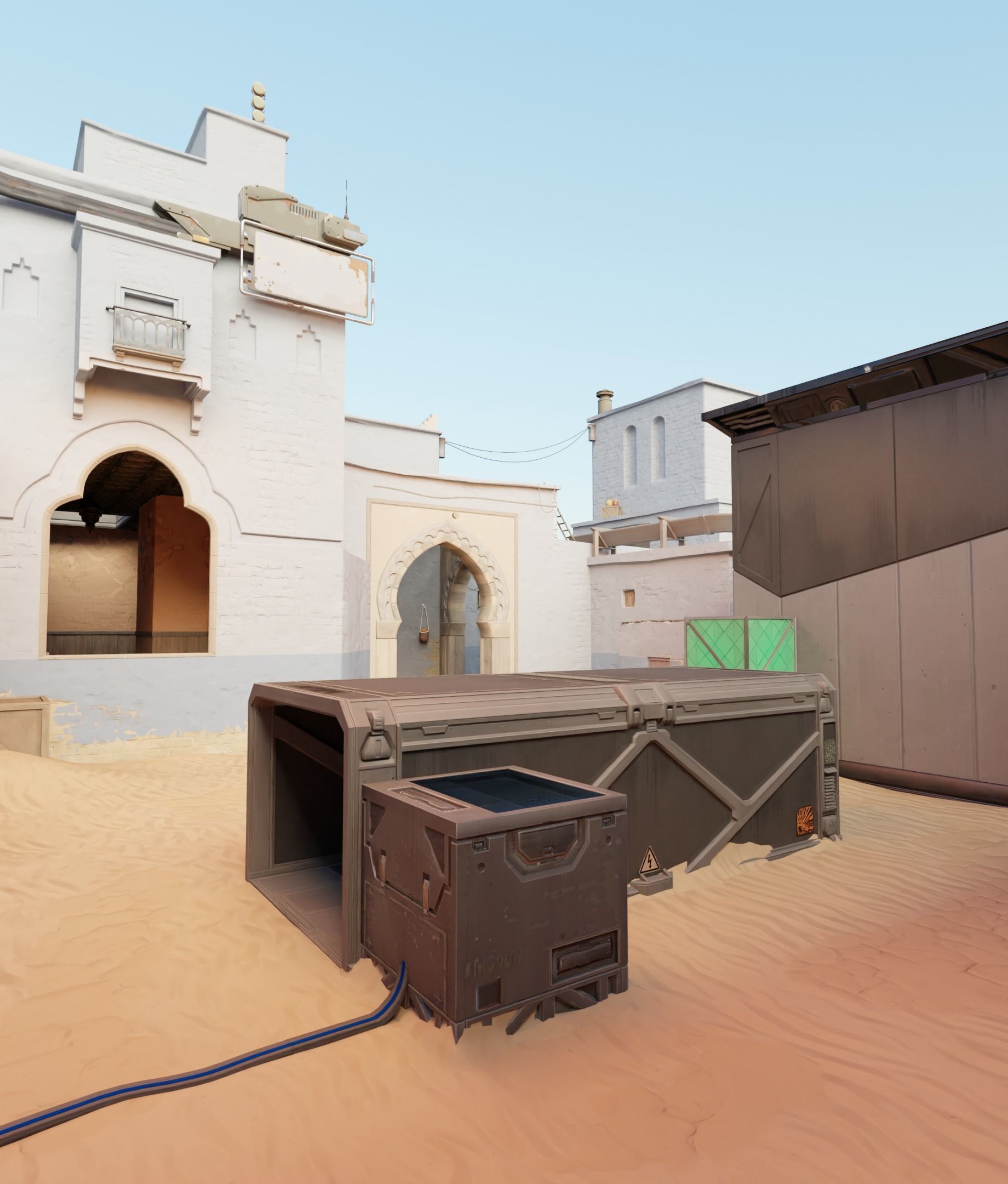 3D model Valorant Bind B Map VR / AR / low-poly | CGTrader