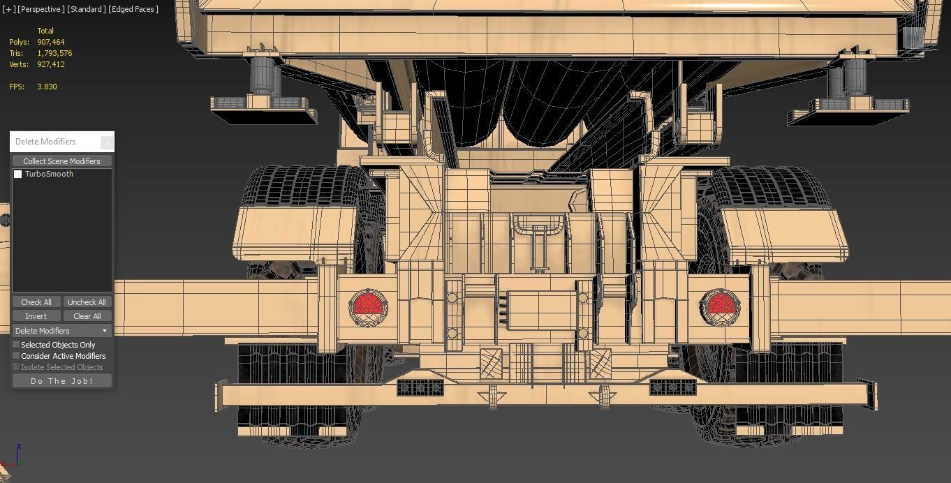US Mobile Anti-Ballistic Missile System THAAD 3D model | CGTrader