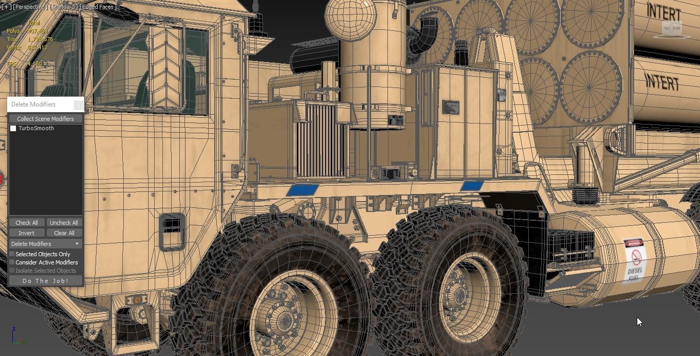 US Mobile Anti-Ballistic Missile System THAAD 3D model | CGTrader