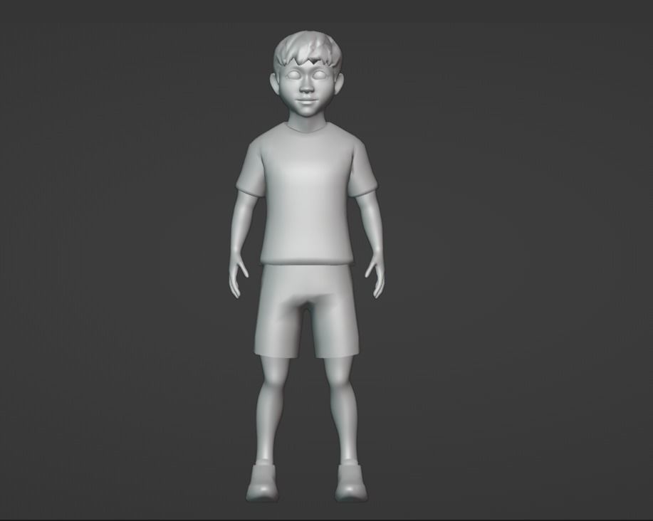 BOY CHARACTER free VR / AR / low-poly 3D model | CGTrader