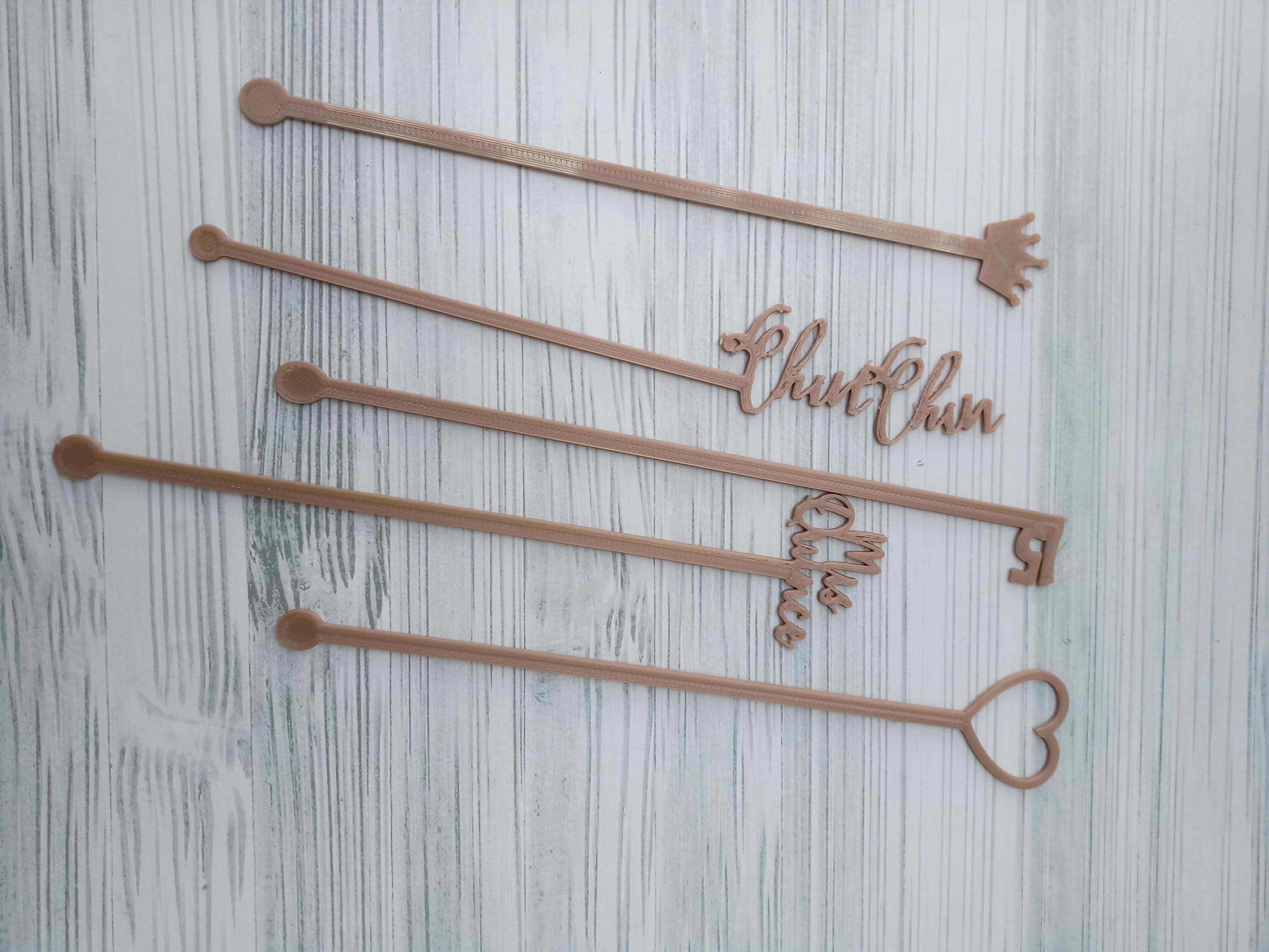 Combo x 50 Revolvedores de Trago Modelos Varios 3D model 3D printable ...