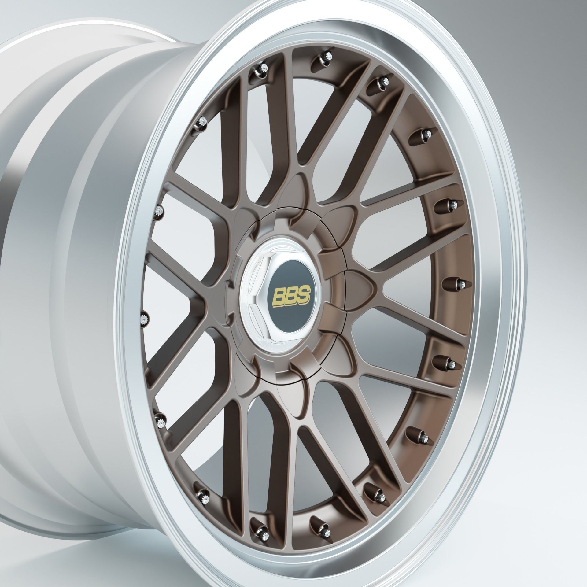 BBS rs2 3D model | CGTrader