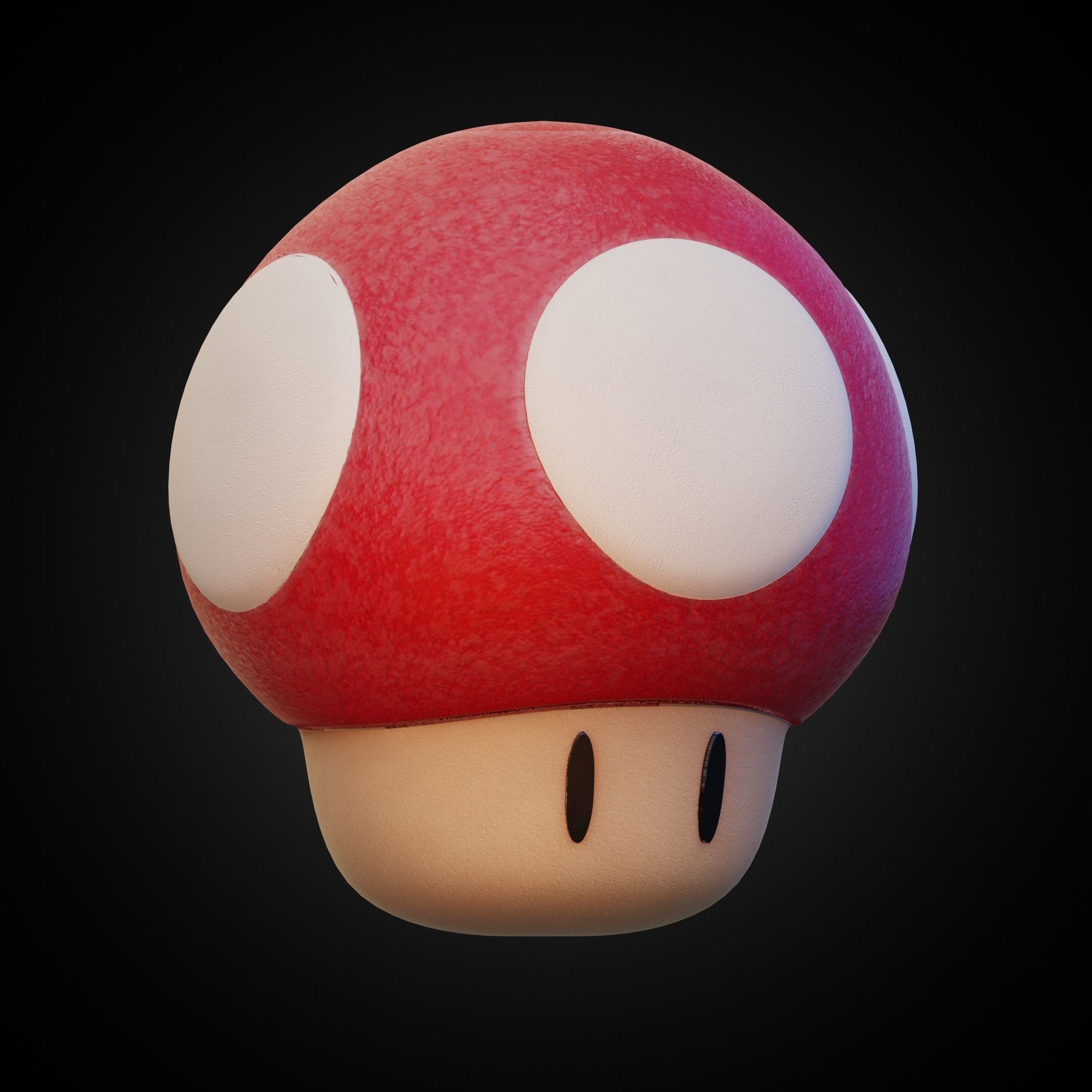 Super Mario Bros Movie Magic Mushroom 3D model 3D printable | CGTrader