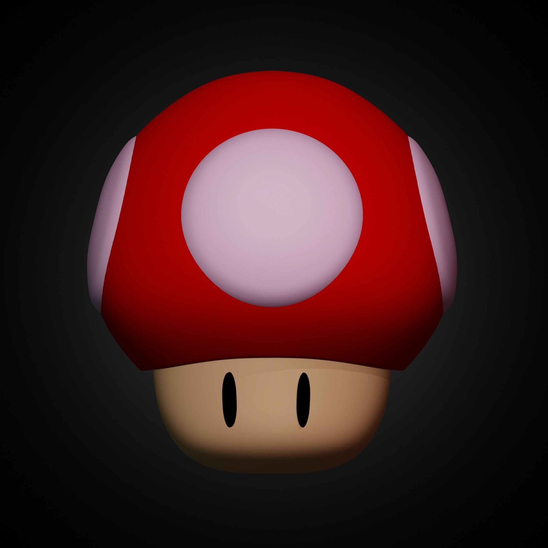 Super Mario Bros Movie Magic Mushroom 3D model 3D printable | CGTrader