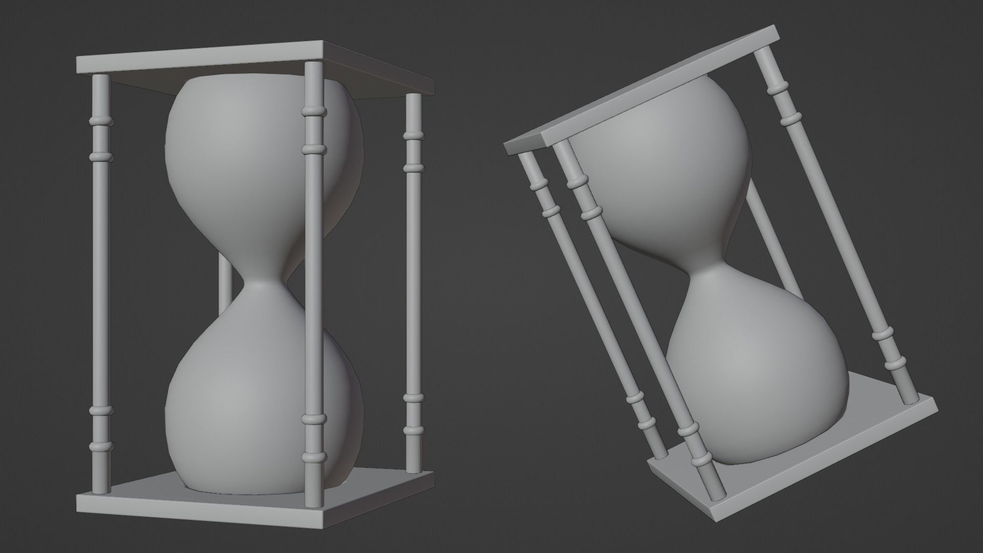 3D model Hourglass - Sun Wukong Staff VR / AR / low-poly | CGTrader