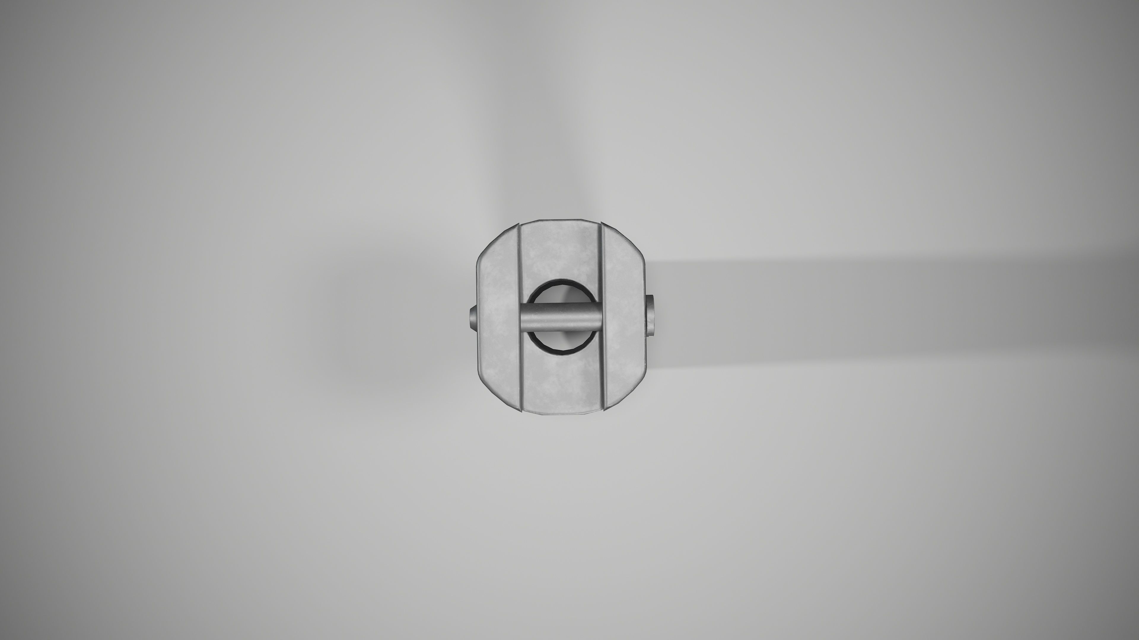 Knight arms foregrip frontgip low poly 3d model free VR / AR / low-poly ...