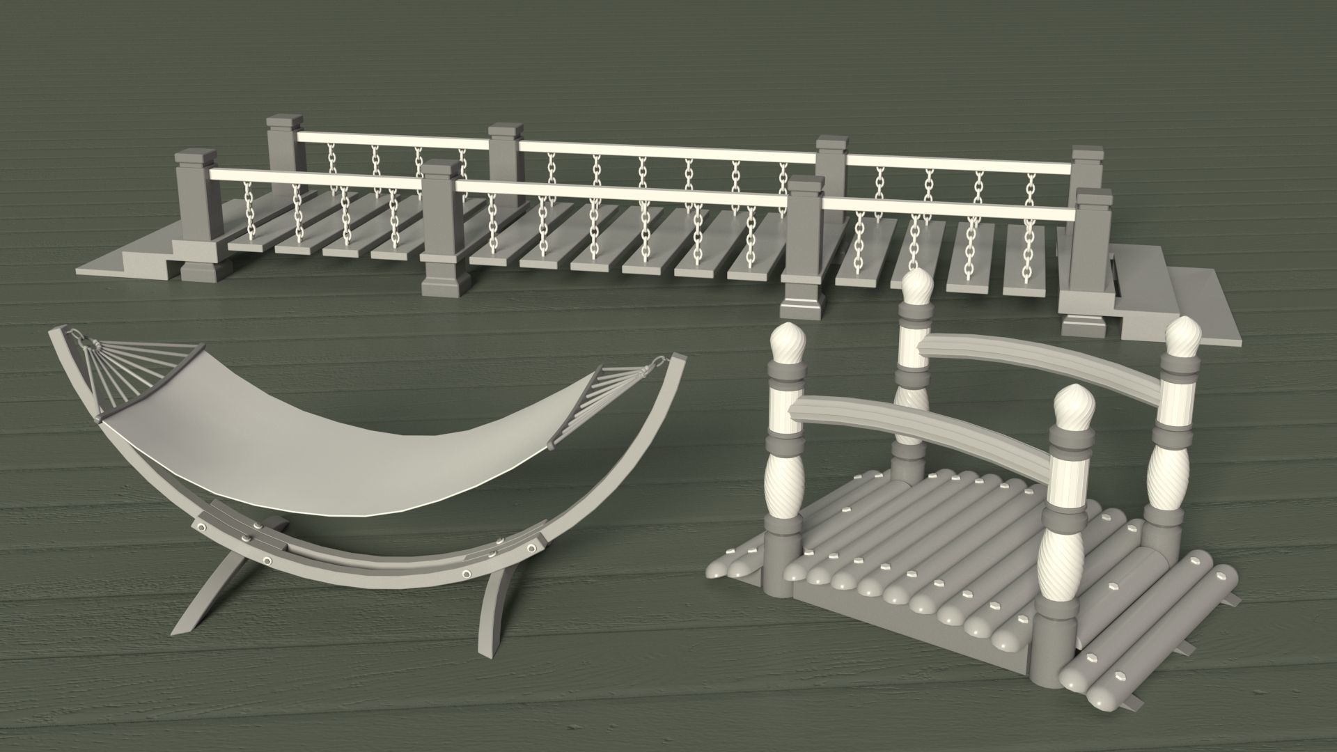 Environment Props - Collection 2 - 101 pieces 3D model | CGTrader