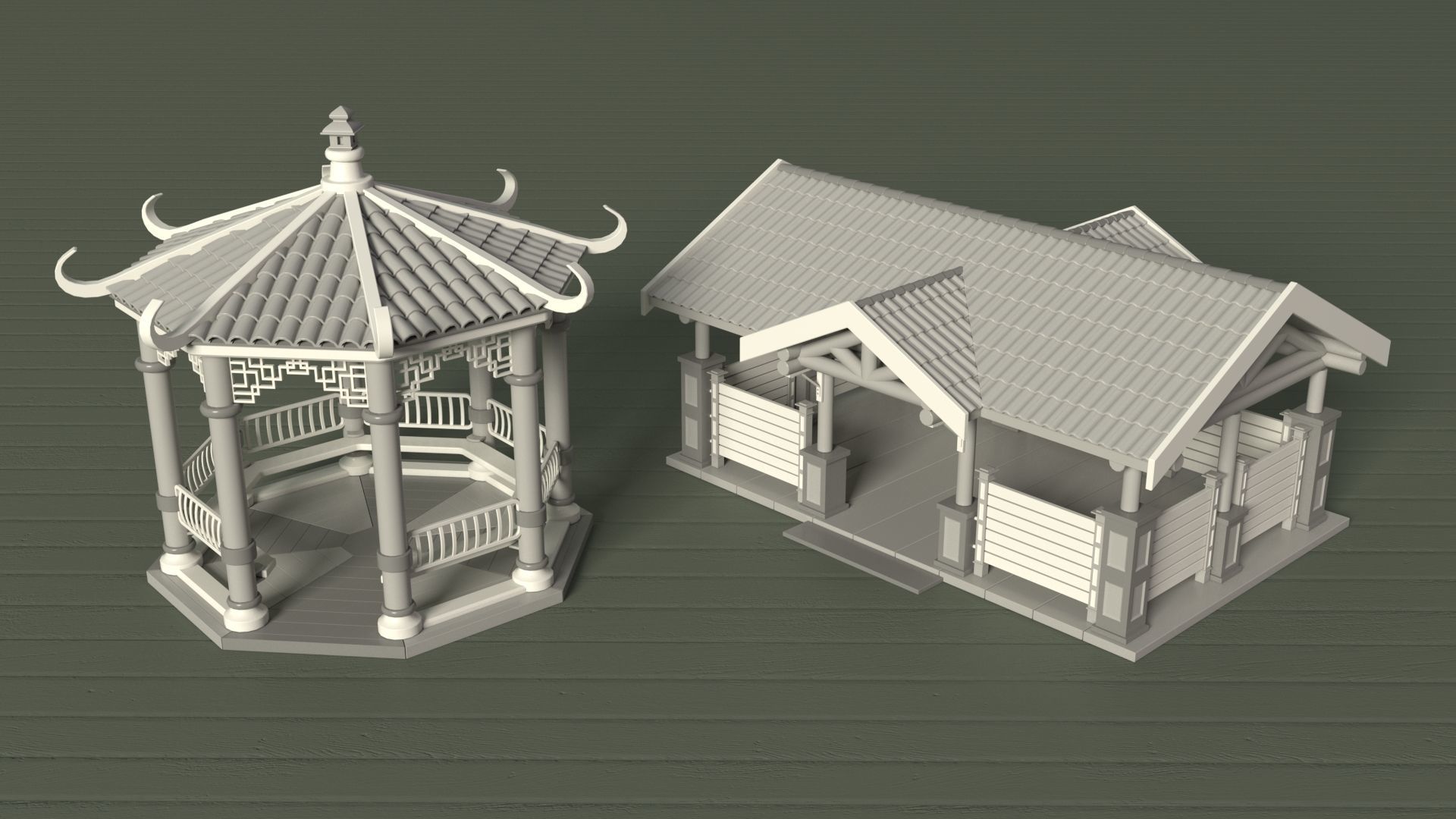 Environment Props - Collection 2 - 101 pieces 3D model | CGTrader