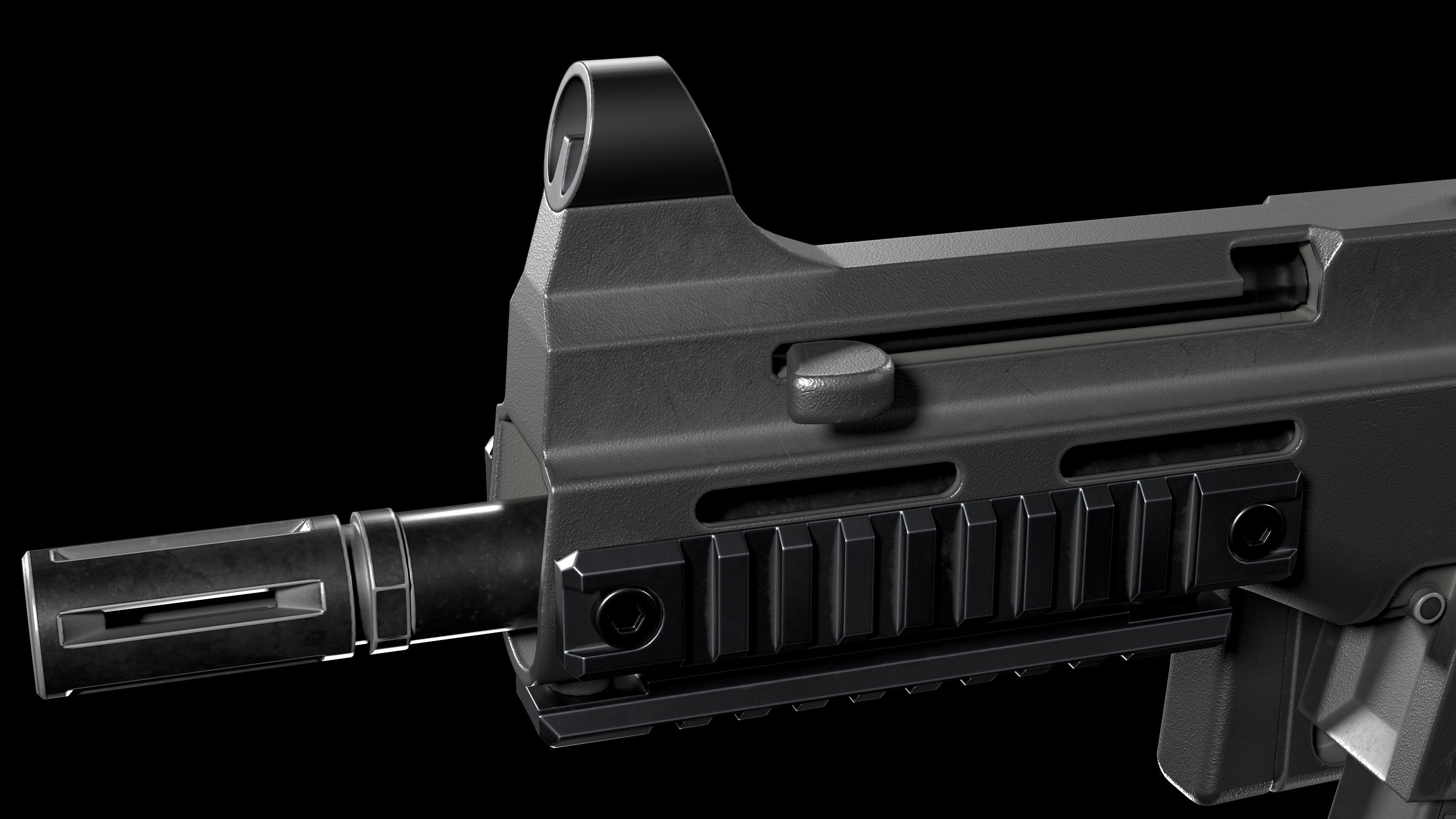 3D model HK UMP 45 ACP SMG VR / AR / low-poly | CGTrader